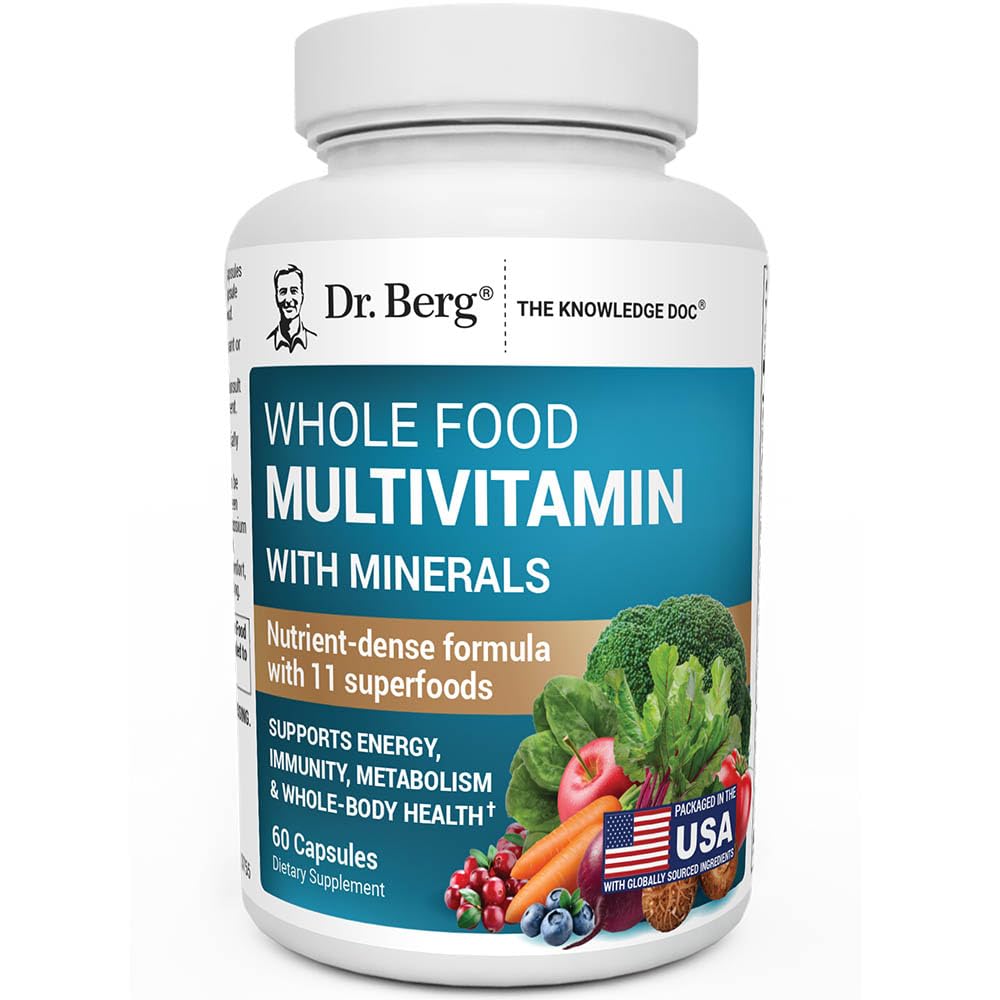 Dr. Berg whole food multivitamin capsules