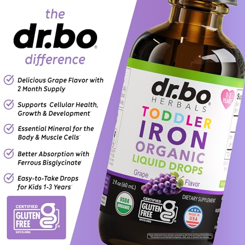 DR. BO iron drops for kids