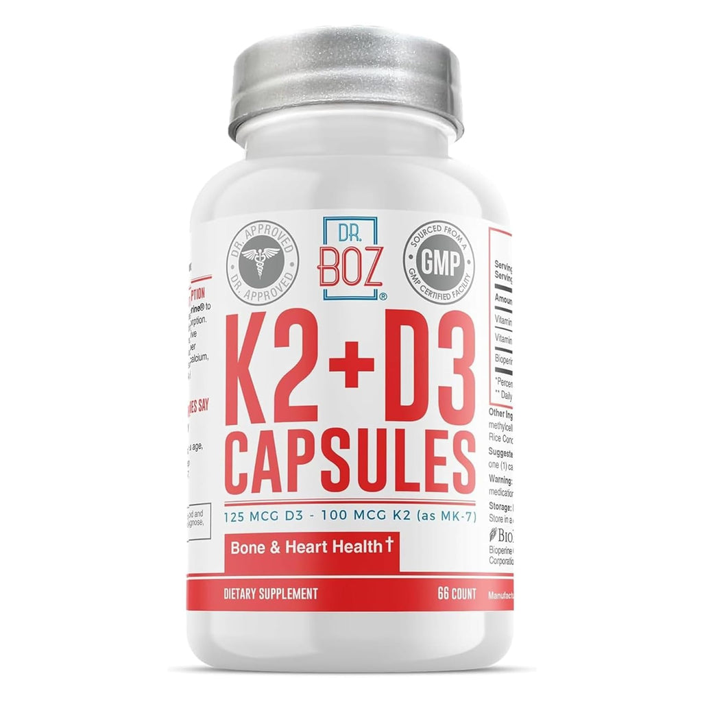 Dr. Boz Vitamin K2 D3 capsules
