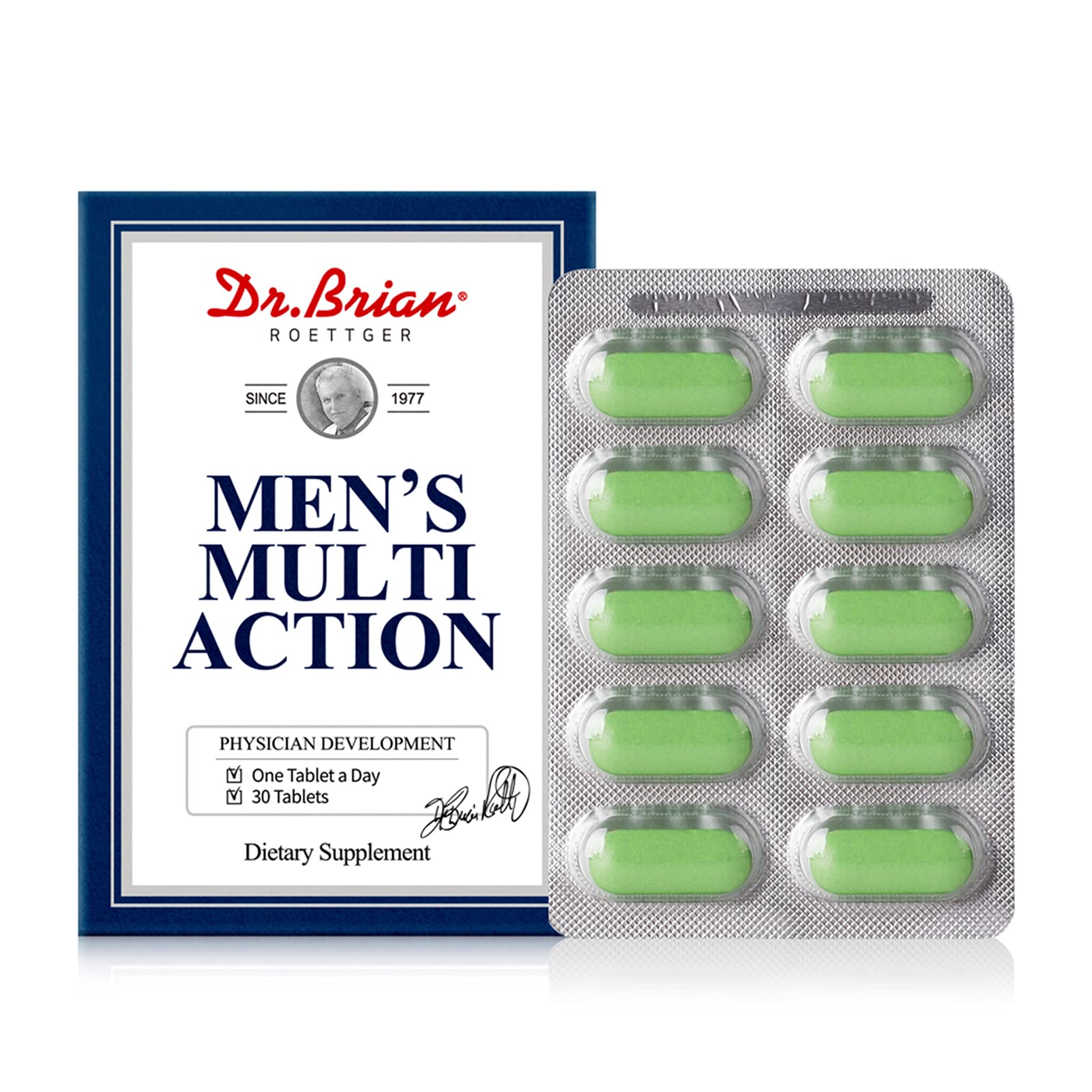 Dr. Brian blended vitamin & mineral supplements for men