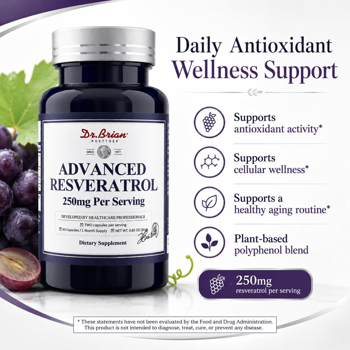 Dr. Brian Resveratrol immune support