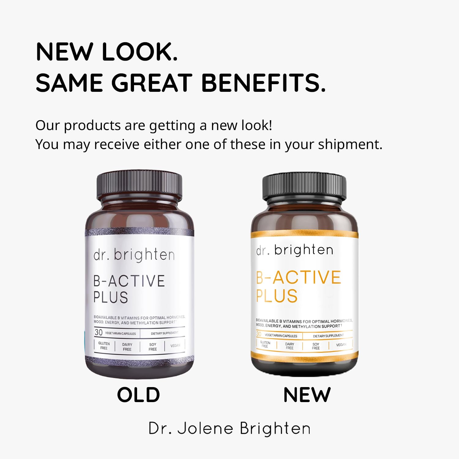 Dr. Brighten b vitamin complex formula