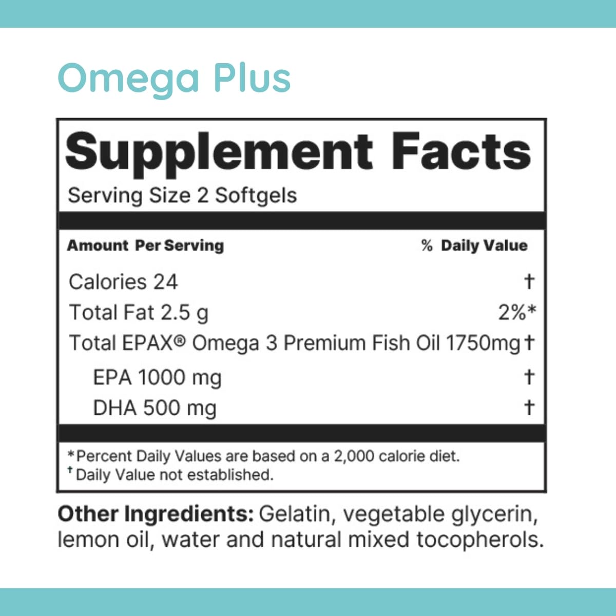 Dr. Brighten essential fats formula