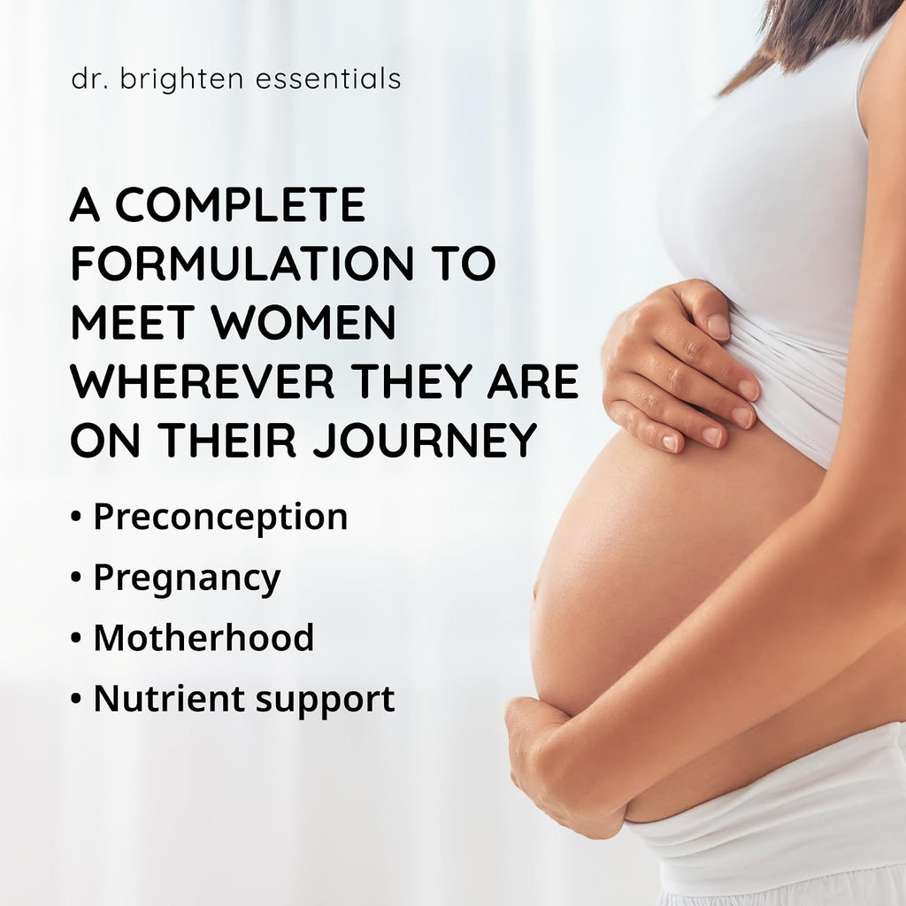 Dr. Brighten prenatal vitamins with DHA