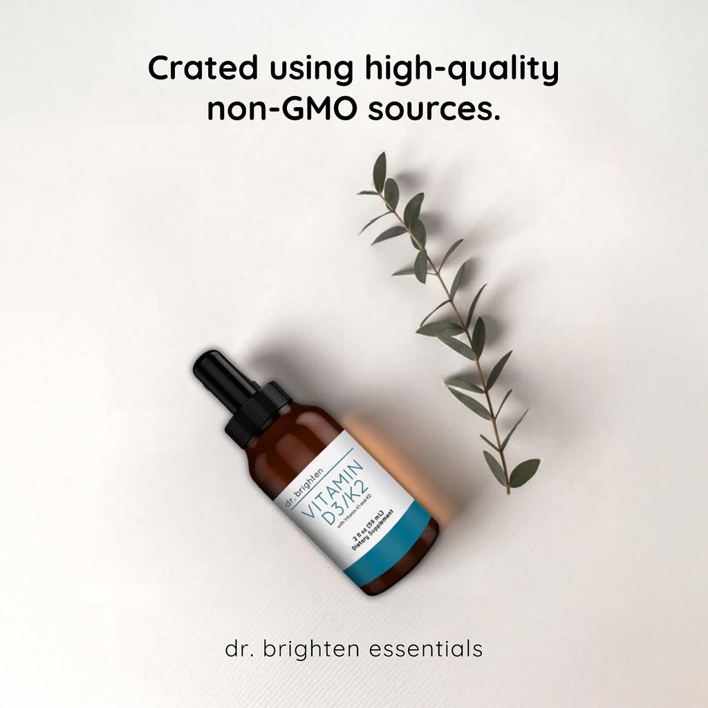 Dr. Brighten Vitamin D3/K2 for healthy aging