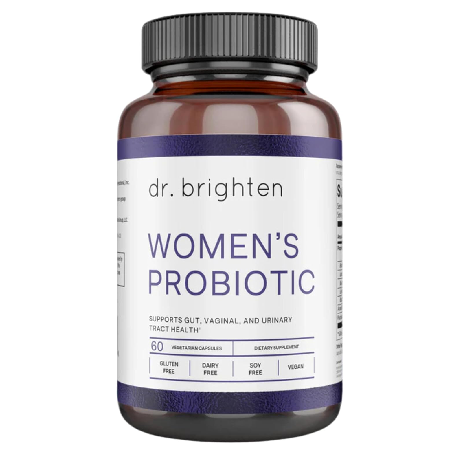 Dr. Brighten women's probiotic capsules