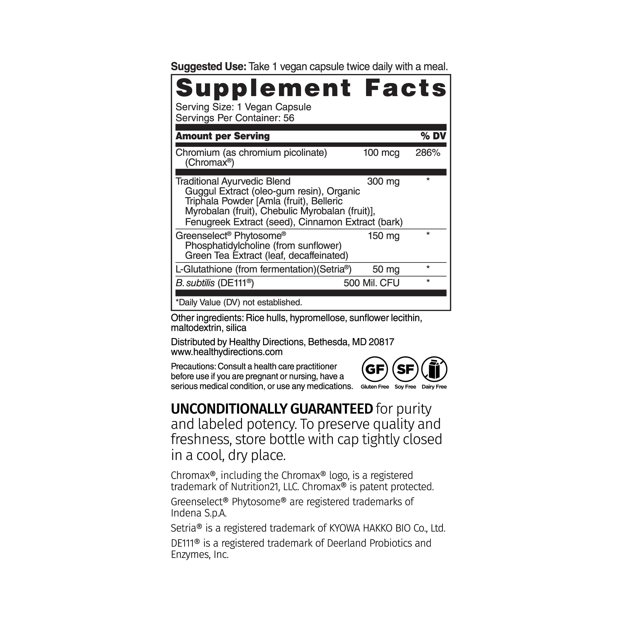 Dr. Chaudhary’s blended vitamin & mineral supplements