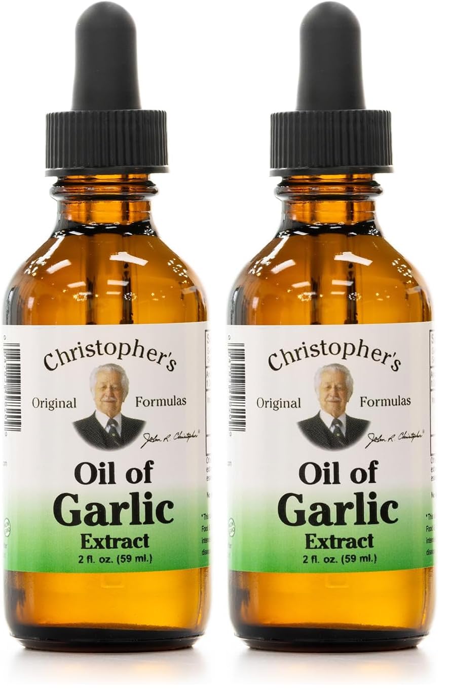 Dr. Christopher's aged garlic oil benefits