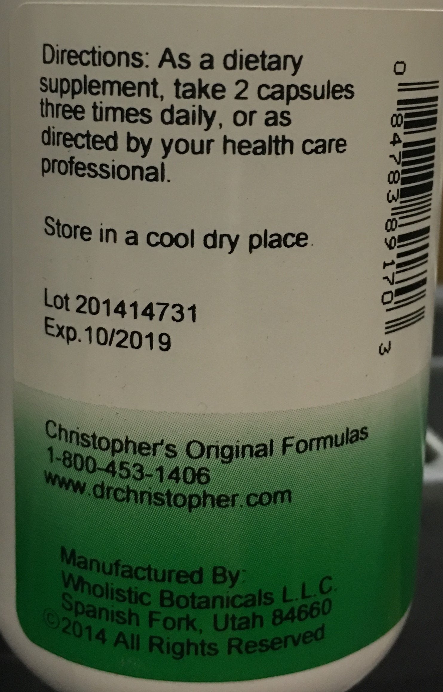 Dr. Christopher's Bee Power energy support