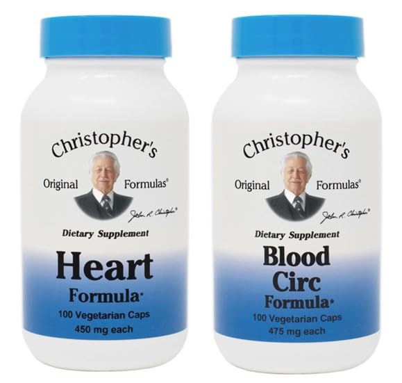 Dr. Christopher's blended vitamin capsules for heart health