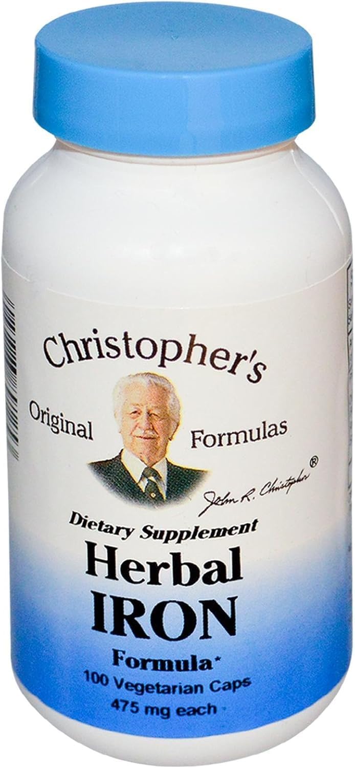 Dr. Christopher's iron supplement for women