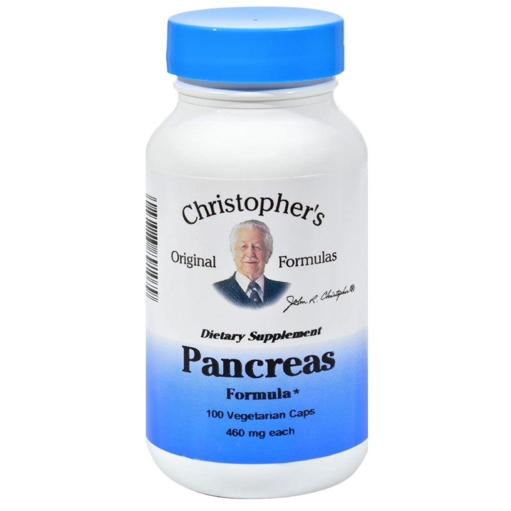 Dr. Christopher's Pancreas Formula benefits
