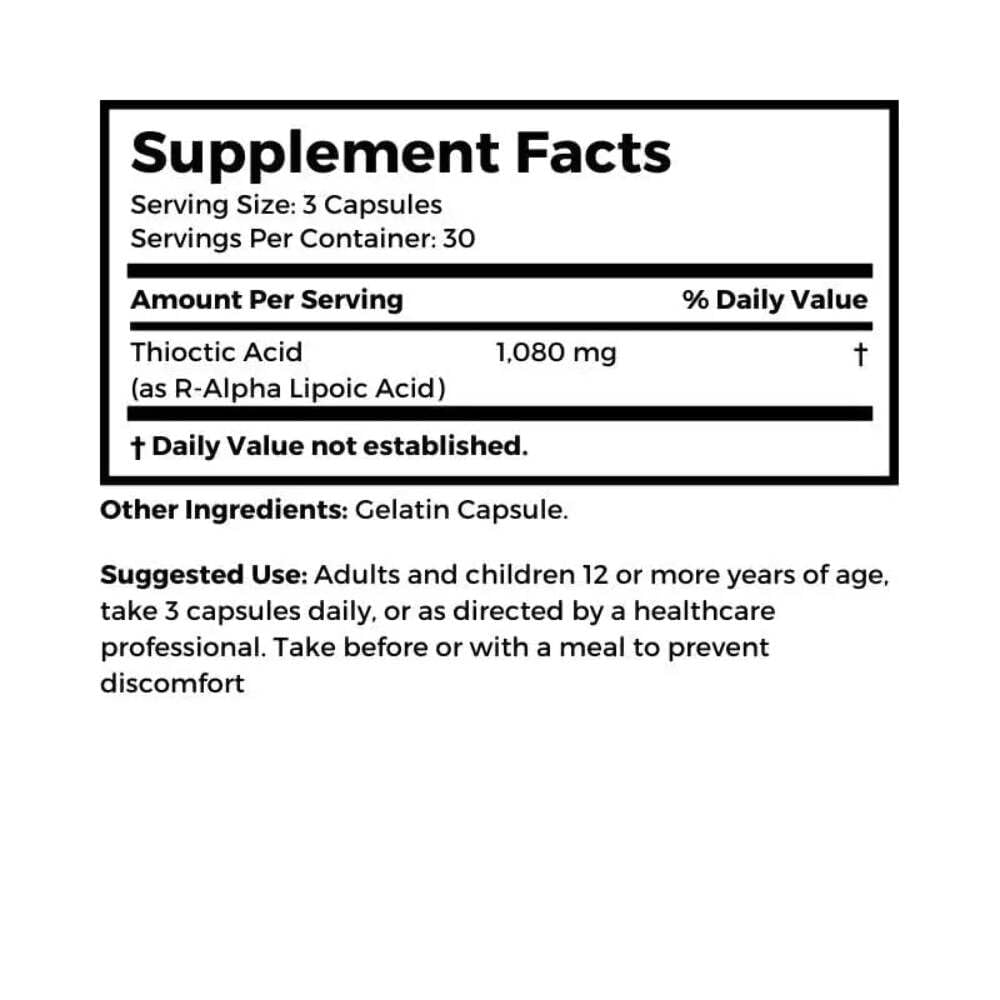 Dr. Clark alpha lipoic acid capsules
