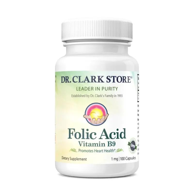Dr. Clark folic acid capsules