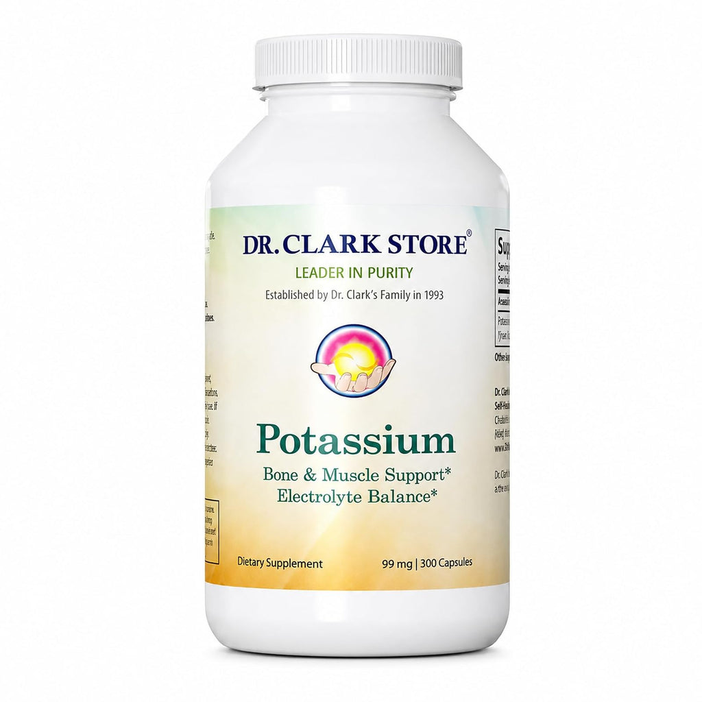Dr Clark potassium supplement capsules