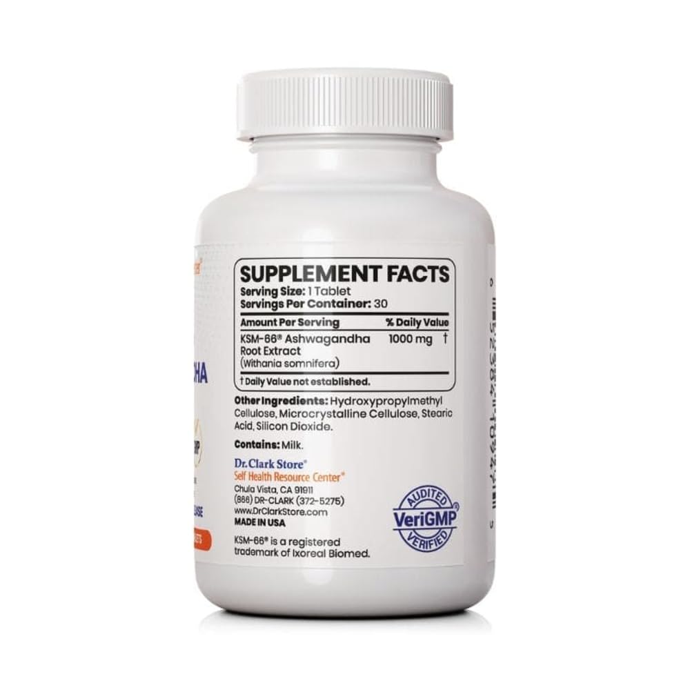 Dr Clark Store ashwagandha dosage guide