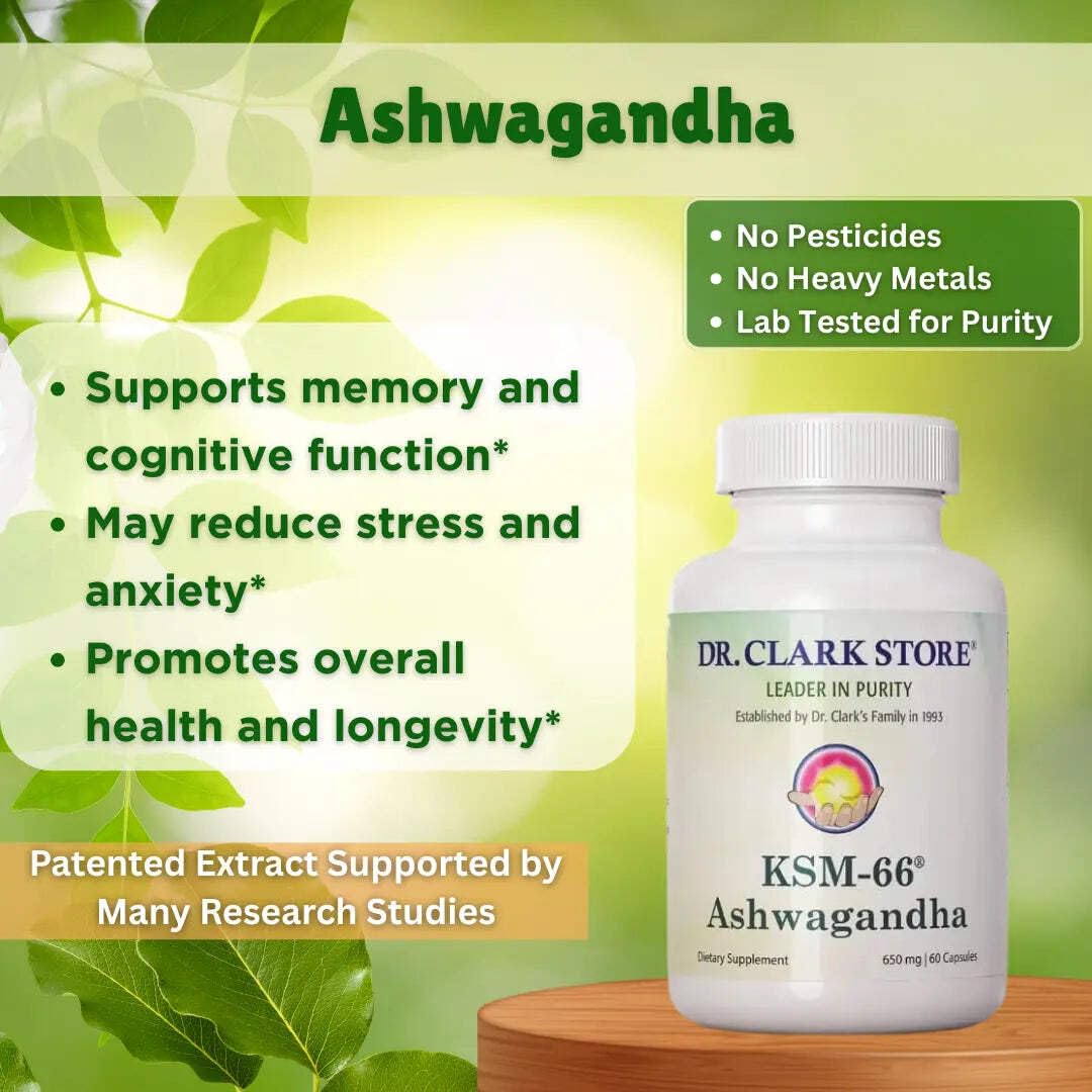 Dr. Clark Store ashwagandha for better sleep