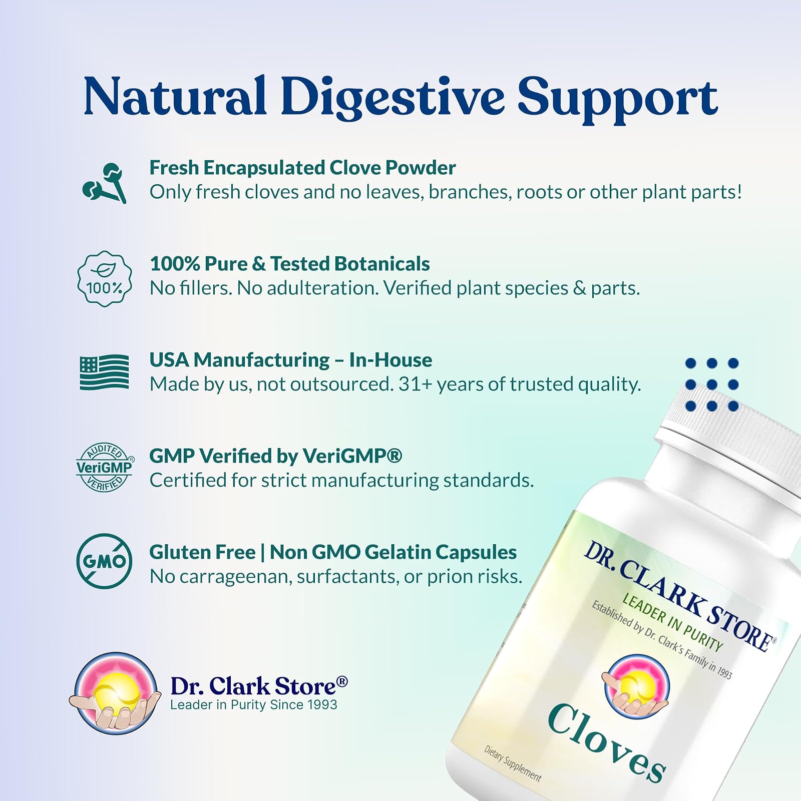 Dr Clark Store cloves health benefits