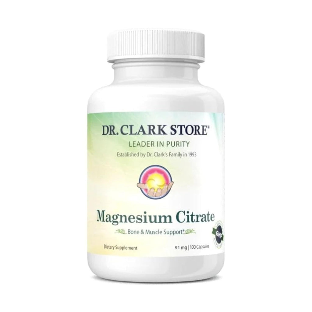 Dr Clark Store magnesium citrate capsules