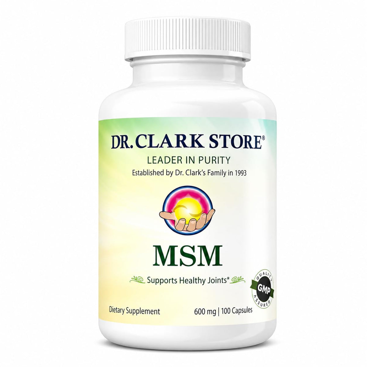 Dr Clark Store MSM capsules for joint health