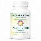 Dr Clark Store Niacin 500 mg capsules