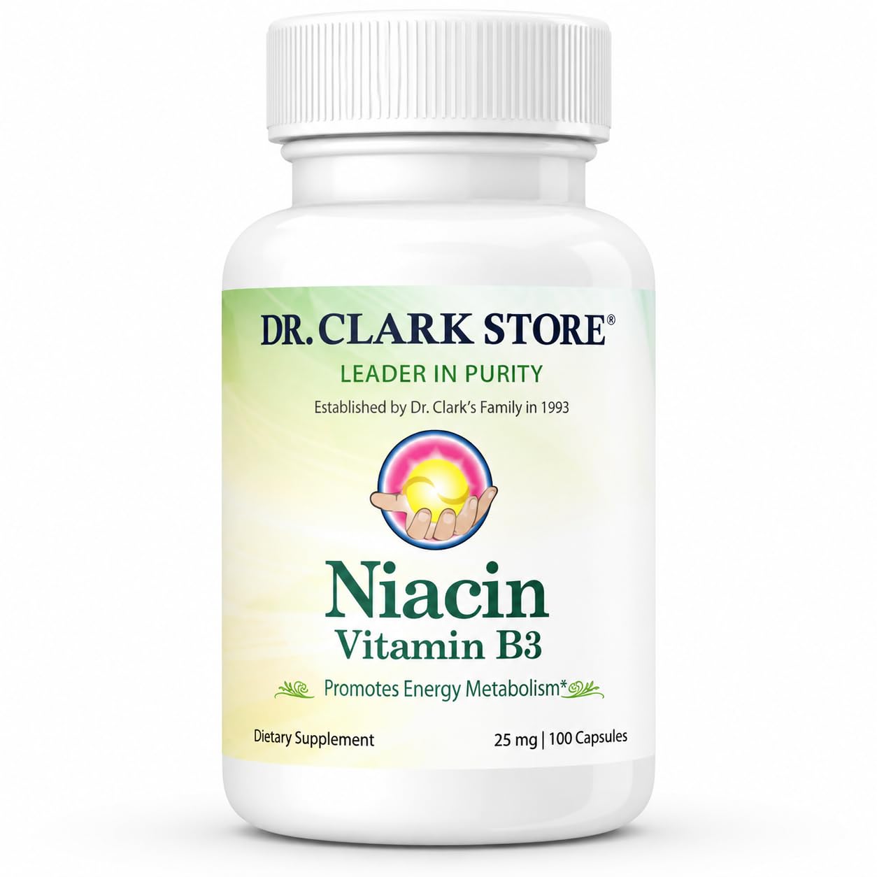 Dr Clark Store Niacin capsules for energy