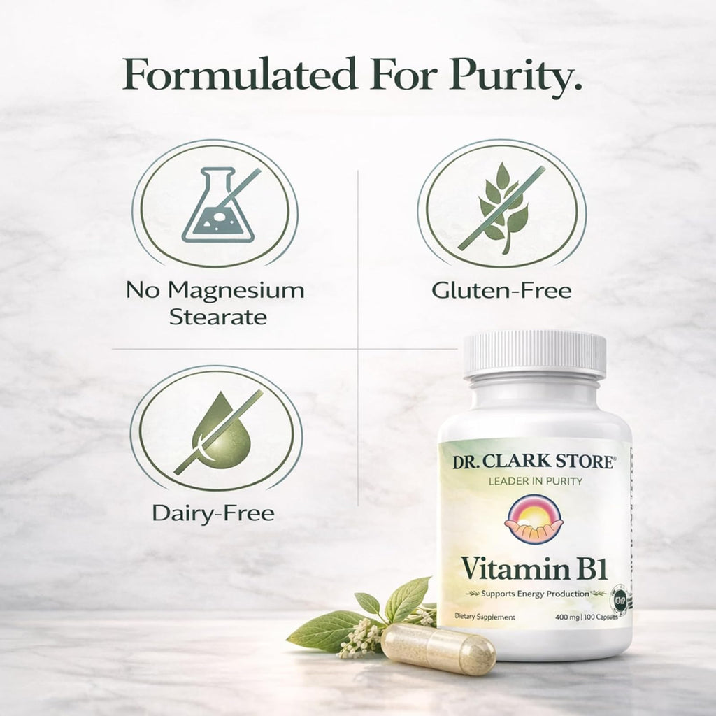 Dr. Clark thiamine for daily wellness