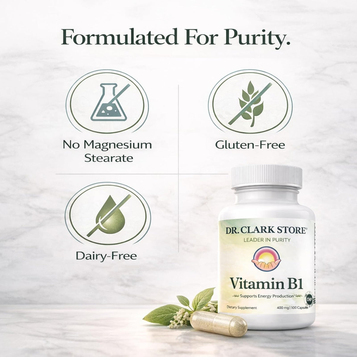Dr. Clark thiamine for daily wellness