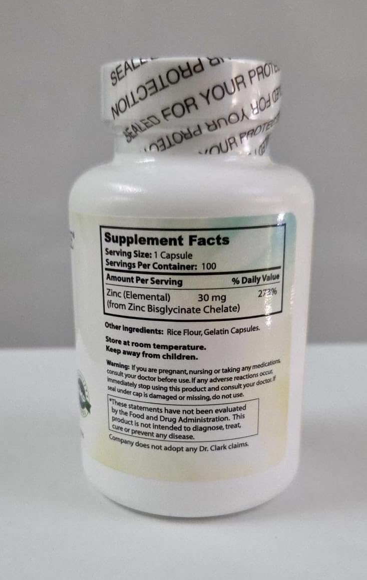 Dr Clark zinc for skin health