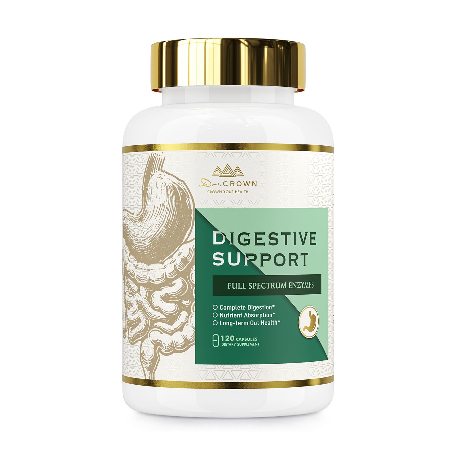 DR. Crown digestive enzymes capsules