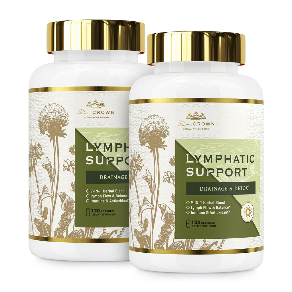 DR. CROWN lymphatic support capsules