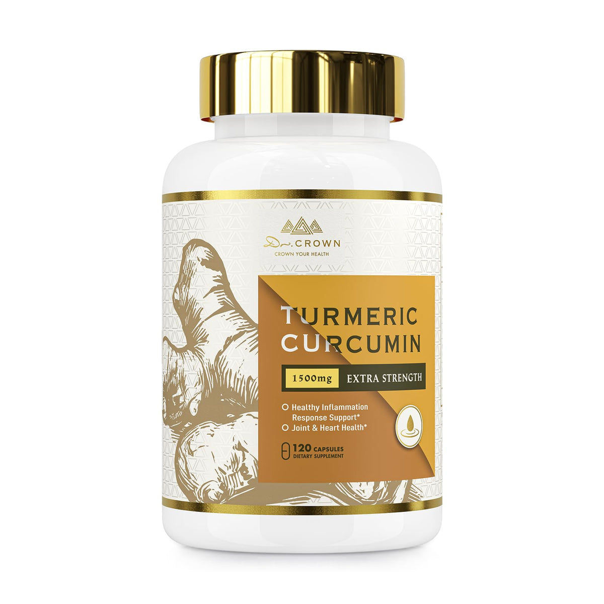 DR. Crown turmeric curcumin capsules