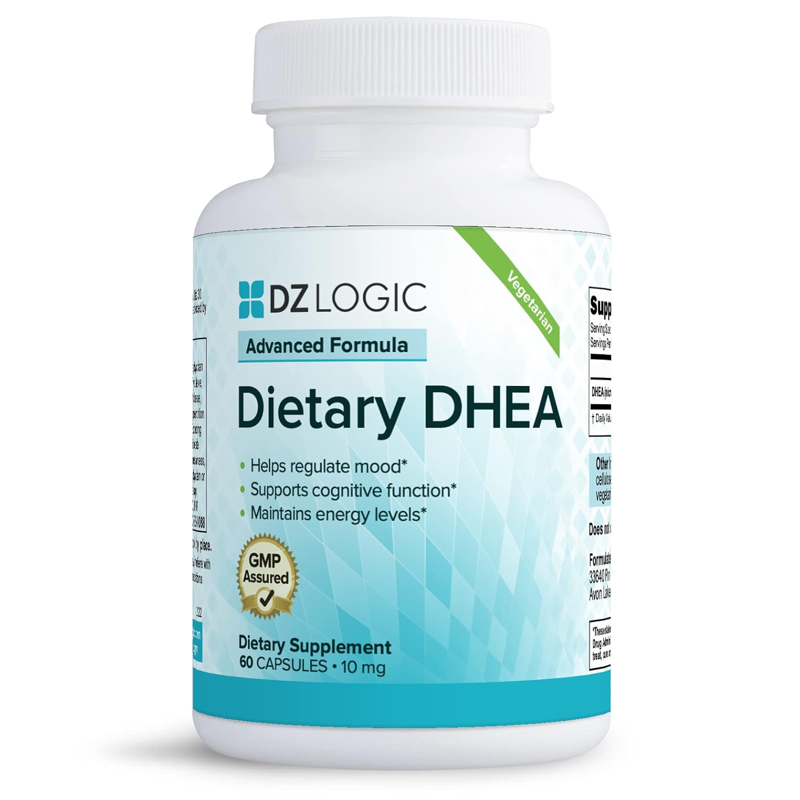 Dr. Dzugan's DHEA 10 mg capsules