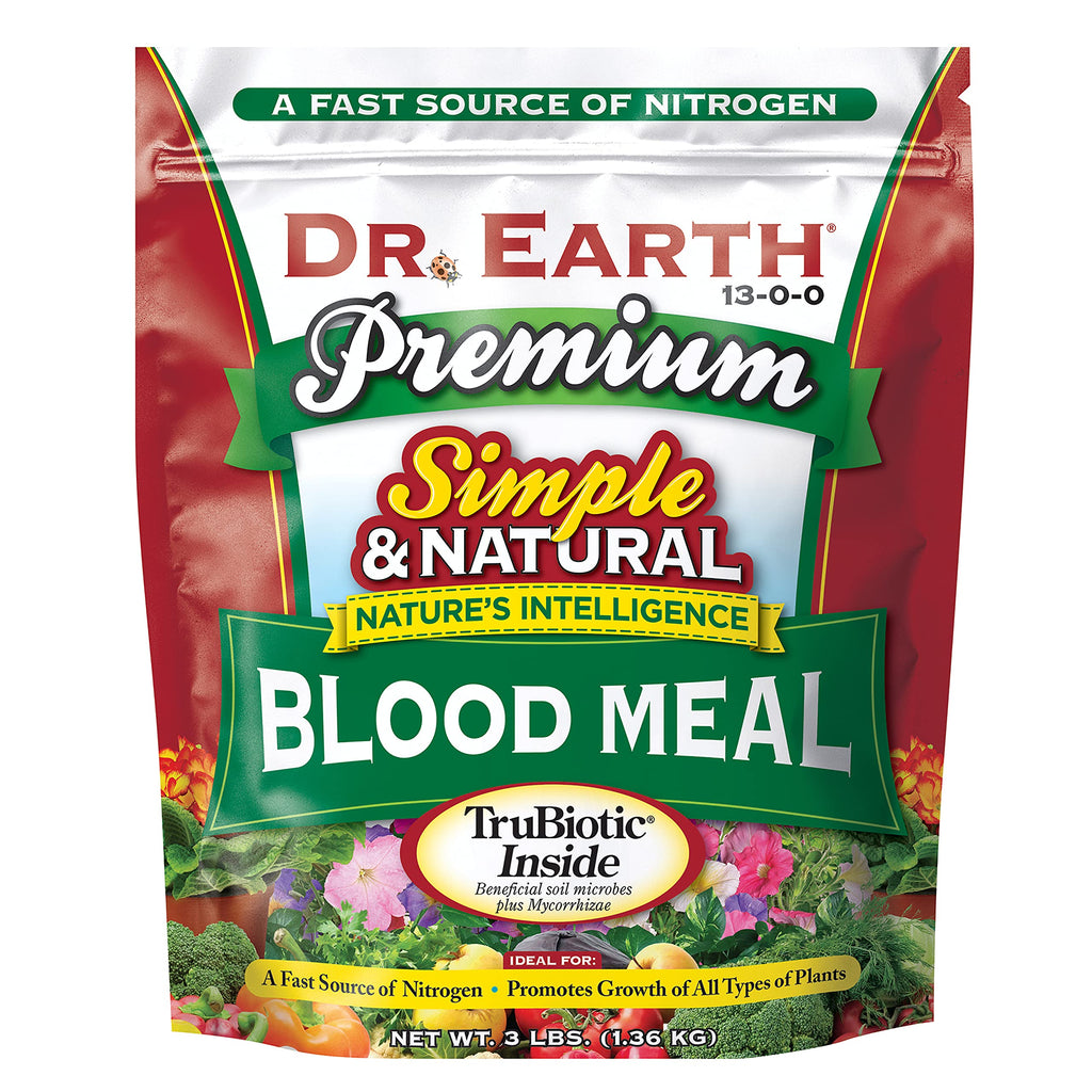 Dr. Earth blood meal for plants