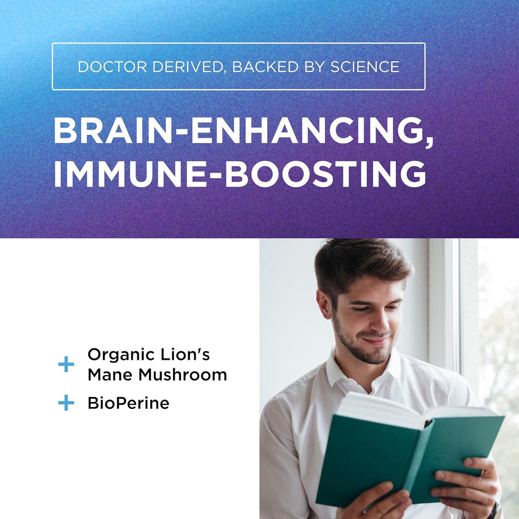Dr. Emil lion's mane capsules for cognitive support