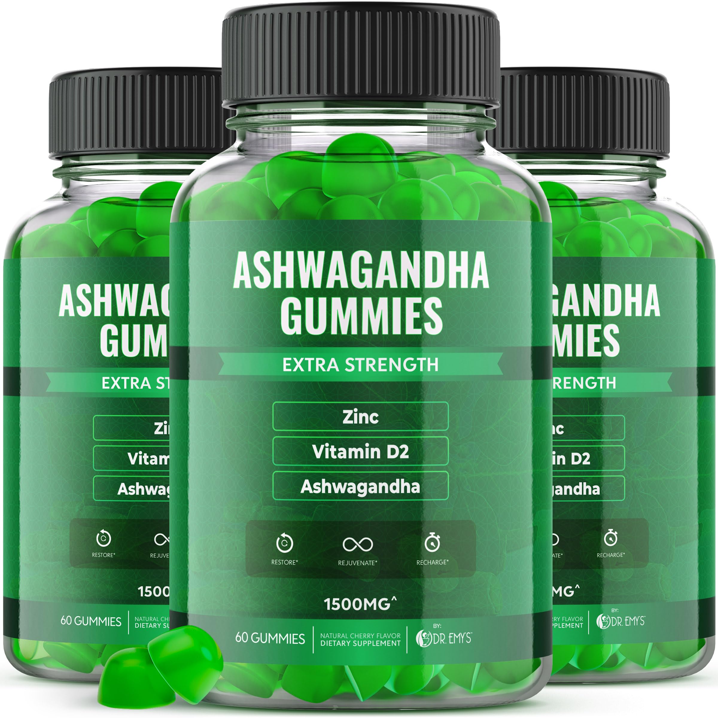 Dr. Emy's Ashwagandha gummies for stress relief