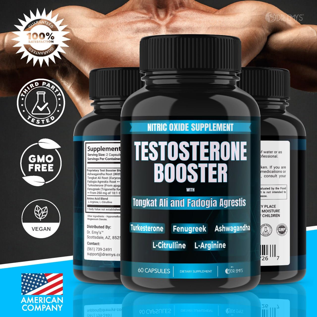 Dr. Emy's testosterone booster benefits