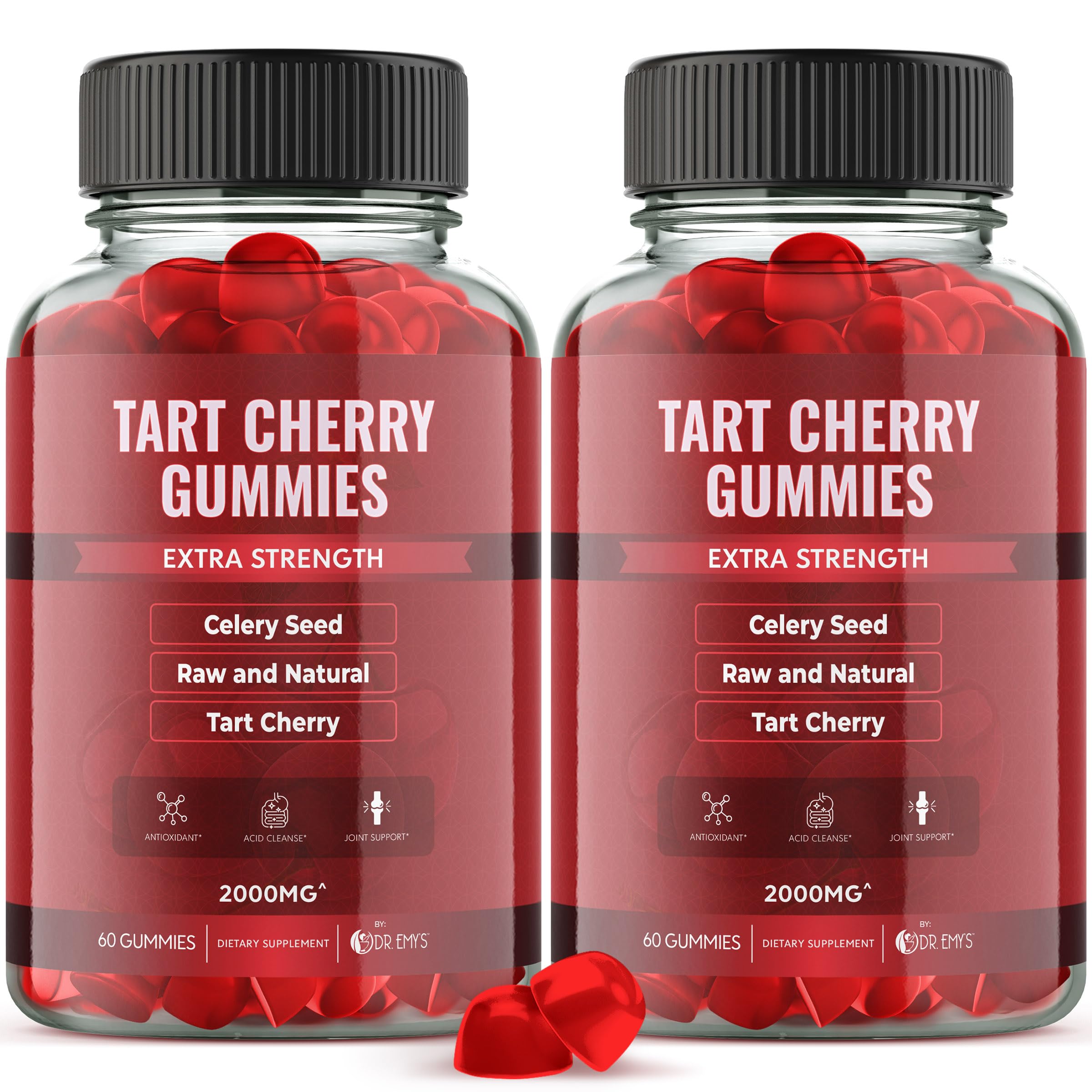 Dr. Emy's vegan tart cherry gummies