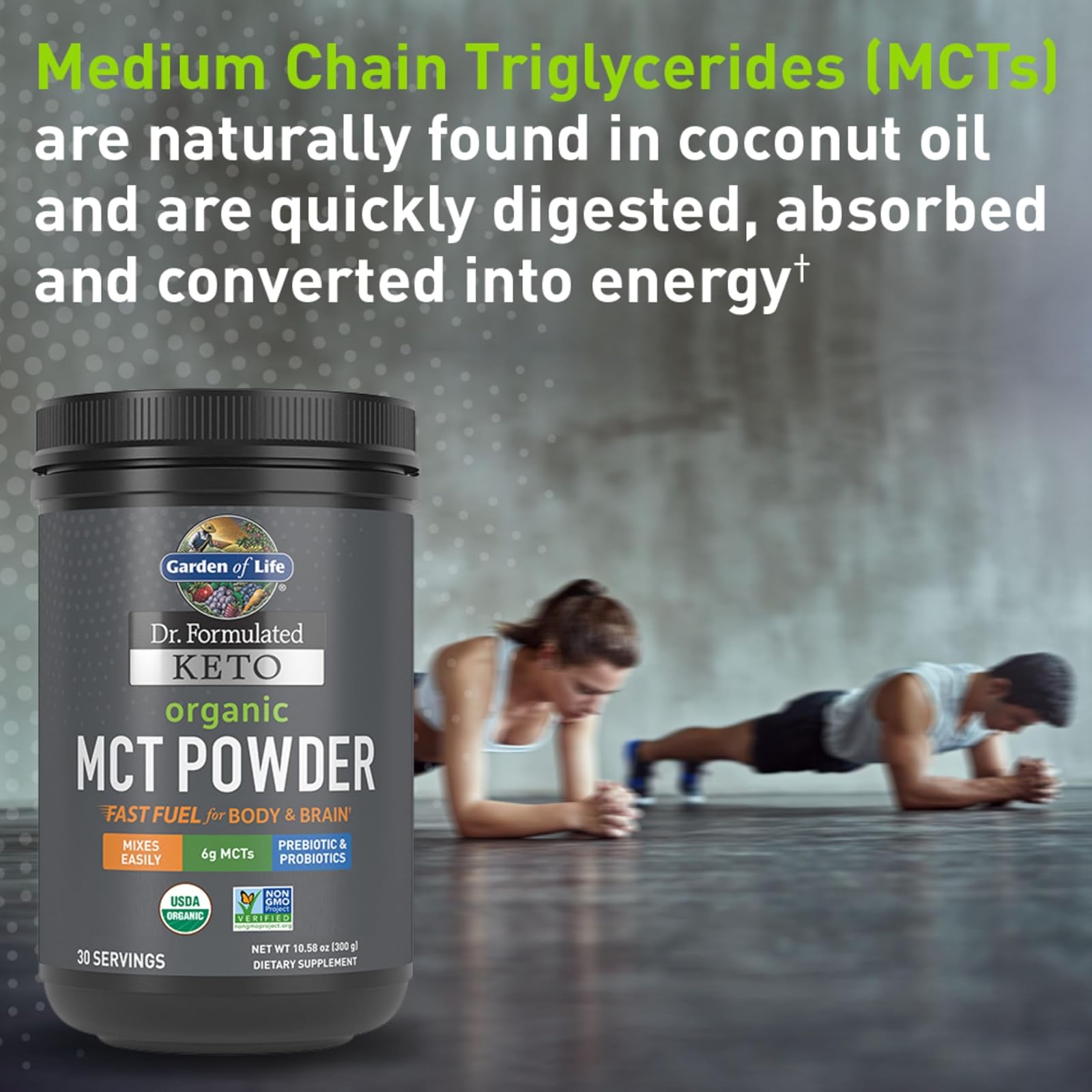 Dr. Formulated MCT oil benefits