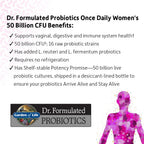 Dr. Formulated probiotics for immune support