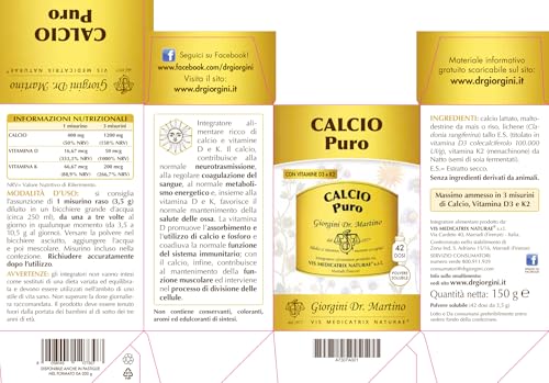 Dr Giorgini calcium for optimal wellness