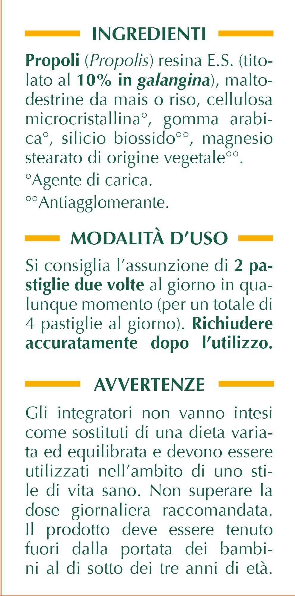 Dr Giorgini health support with propolis