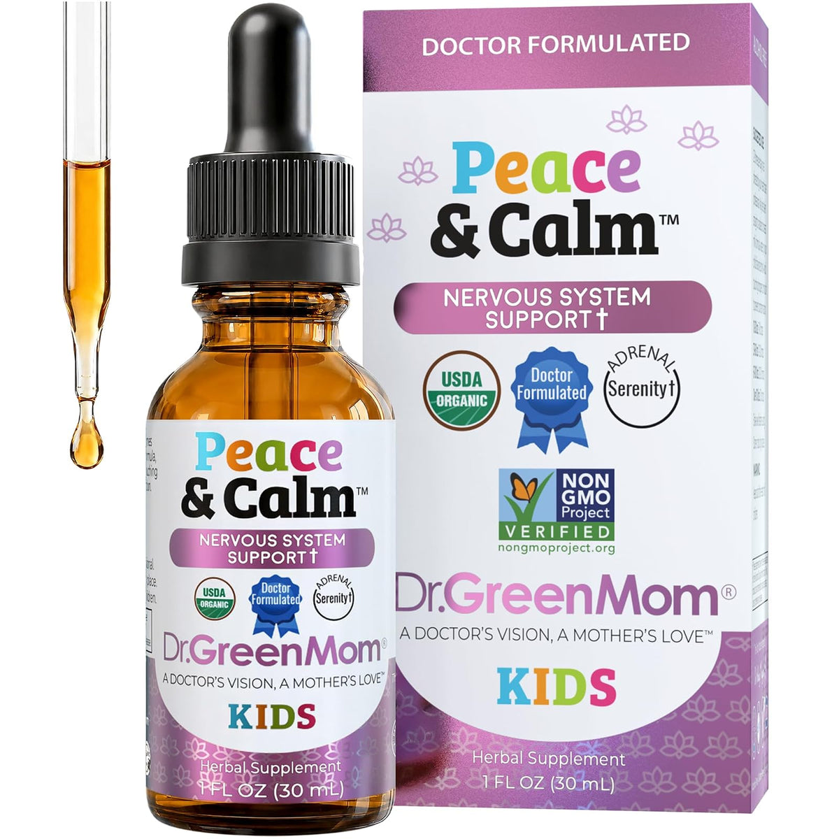 Dr. Green Mom chamomile kids supplement