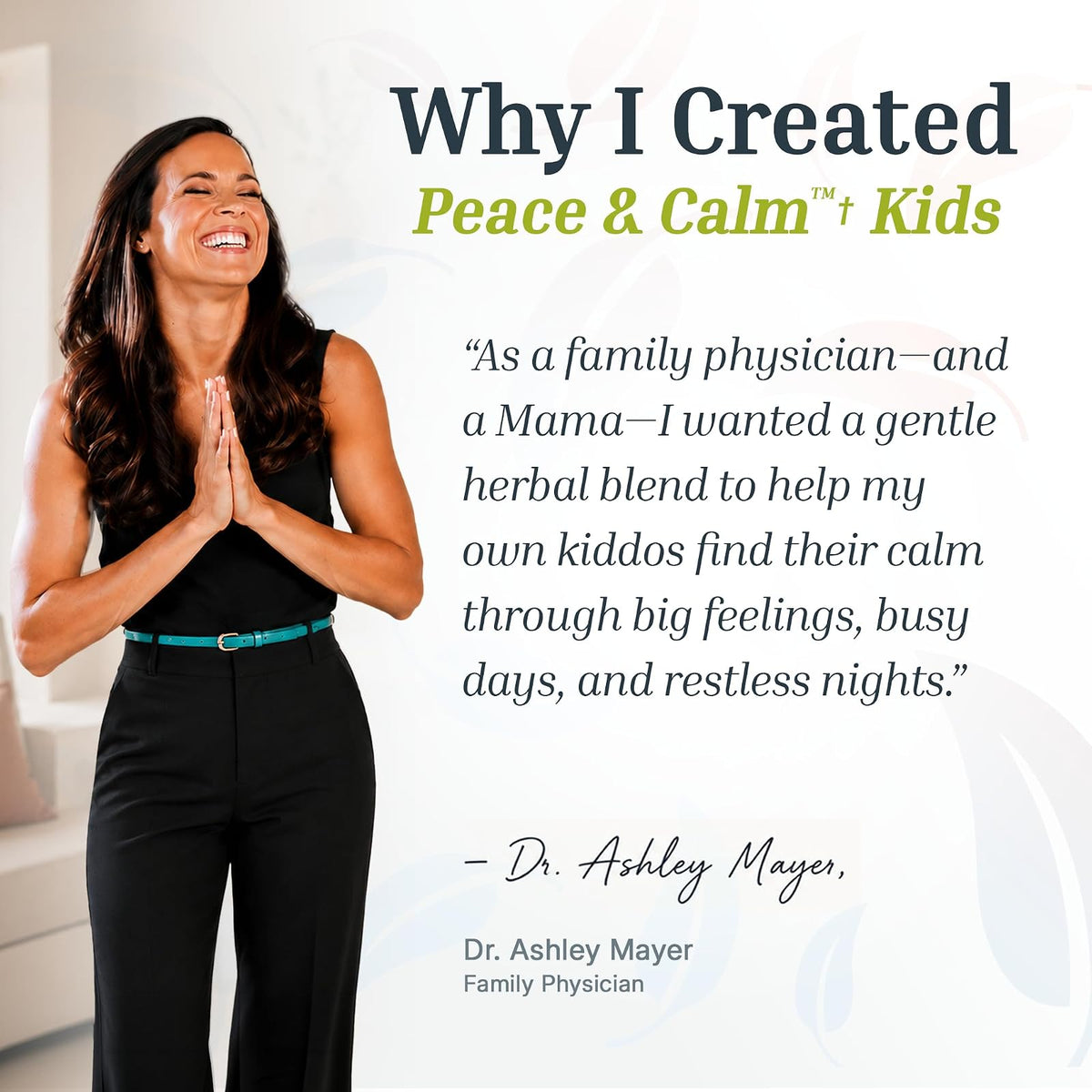 Dr. Green Mom herbal infusion for calm