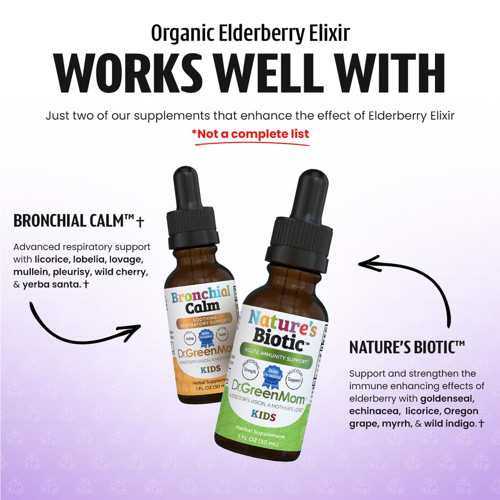 Dr. Green Mom organic elderberry extract