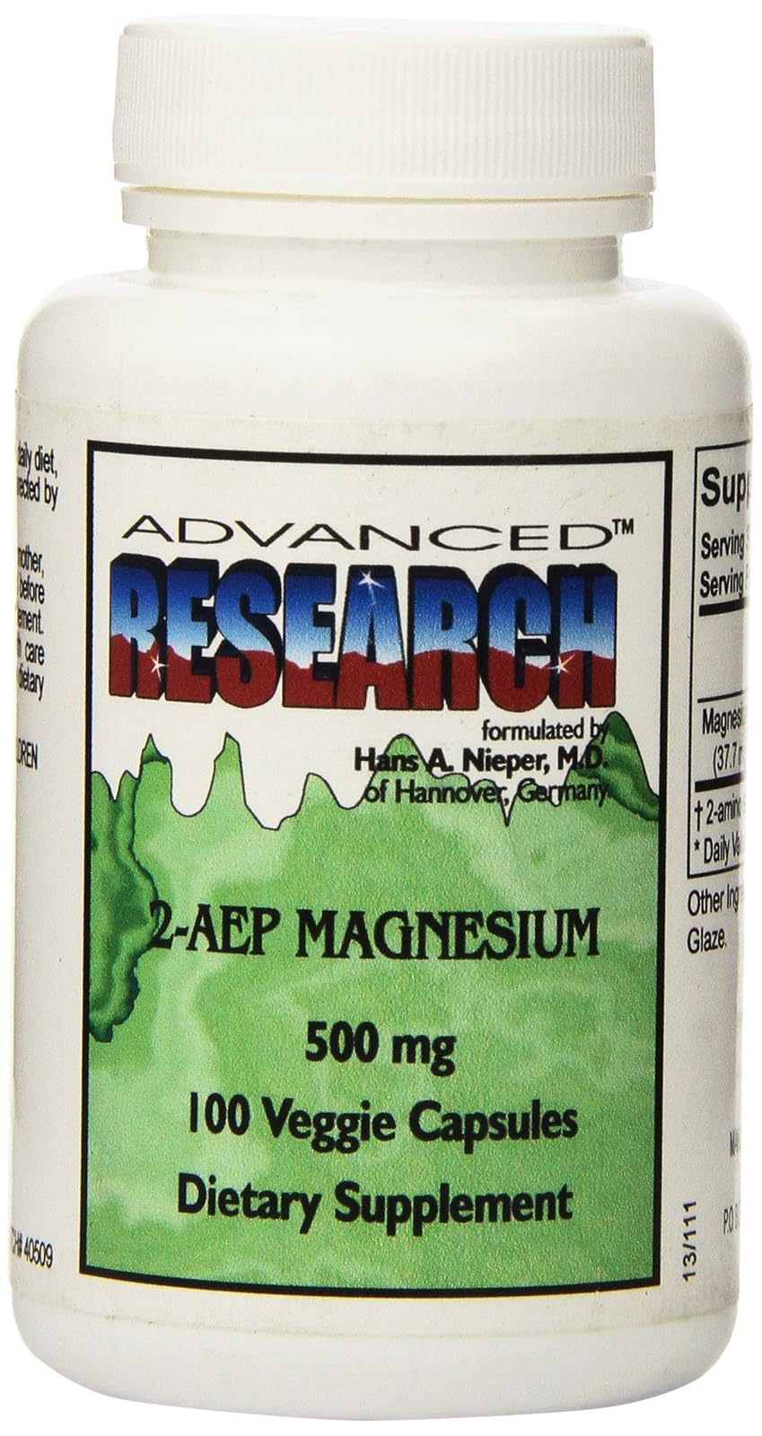 Dr. Hans Nieper magnesium supplement capsules
