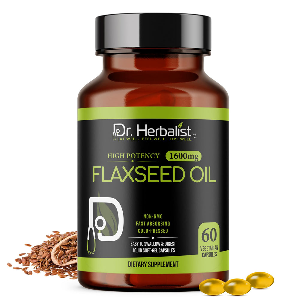 Dr. HERBALIST flaxseed oil softgels