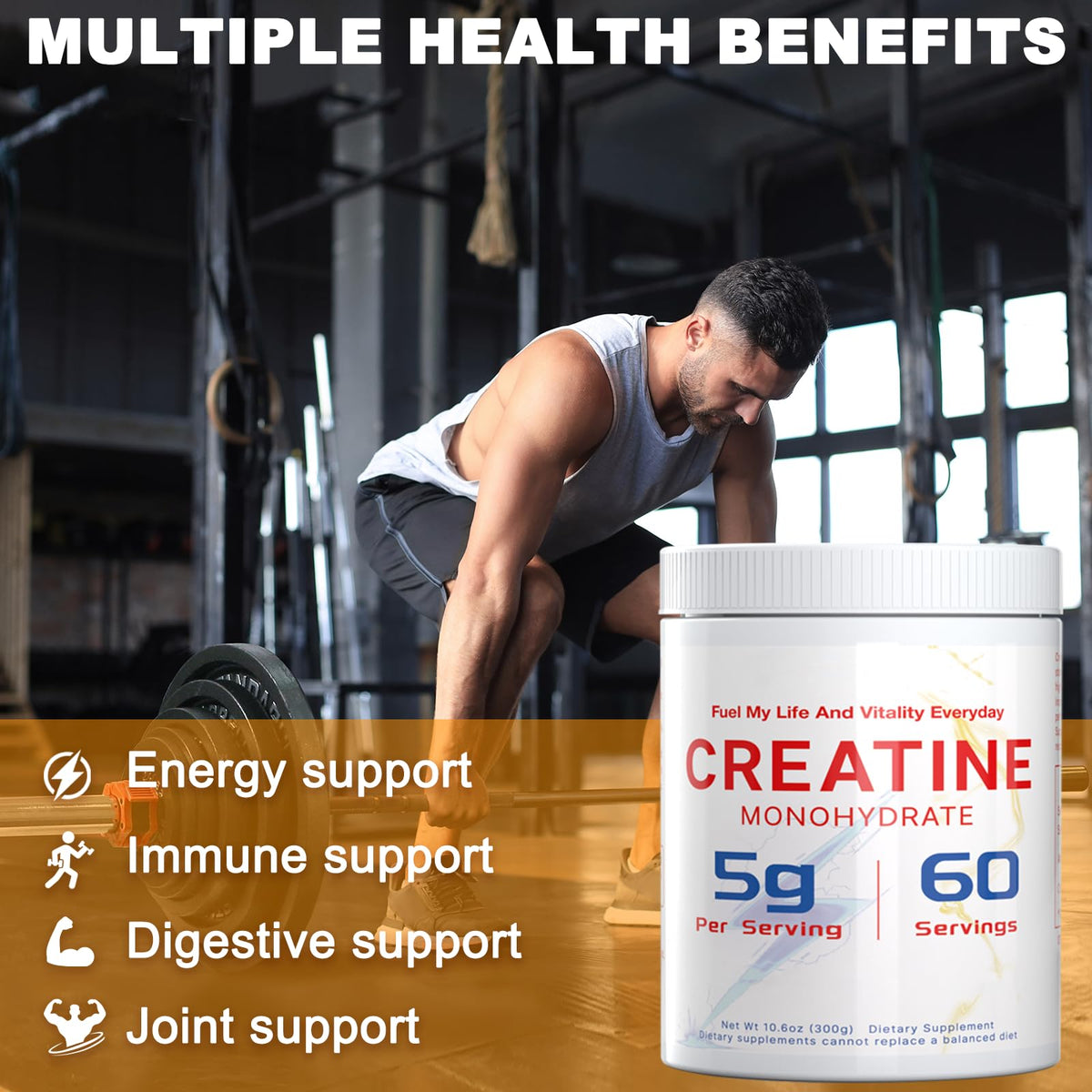 Dr.HR creatine for enhanced strength training