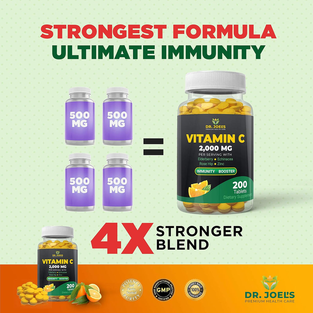 Dr. JOEL'S vitamin C tablets for energy