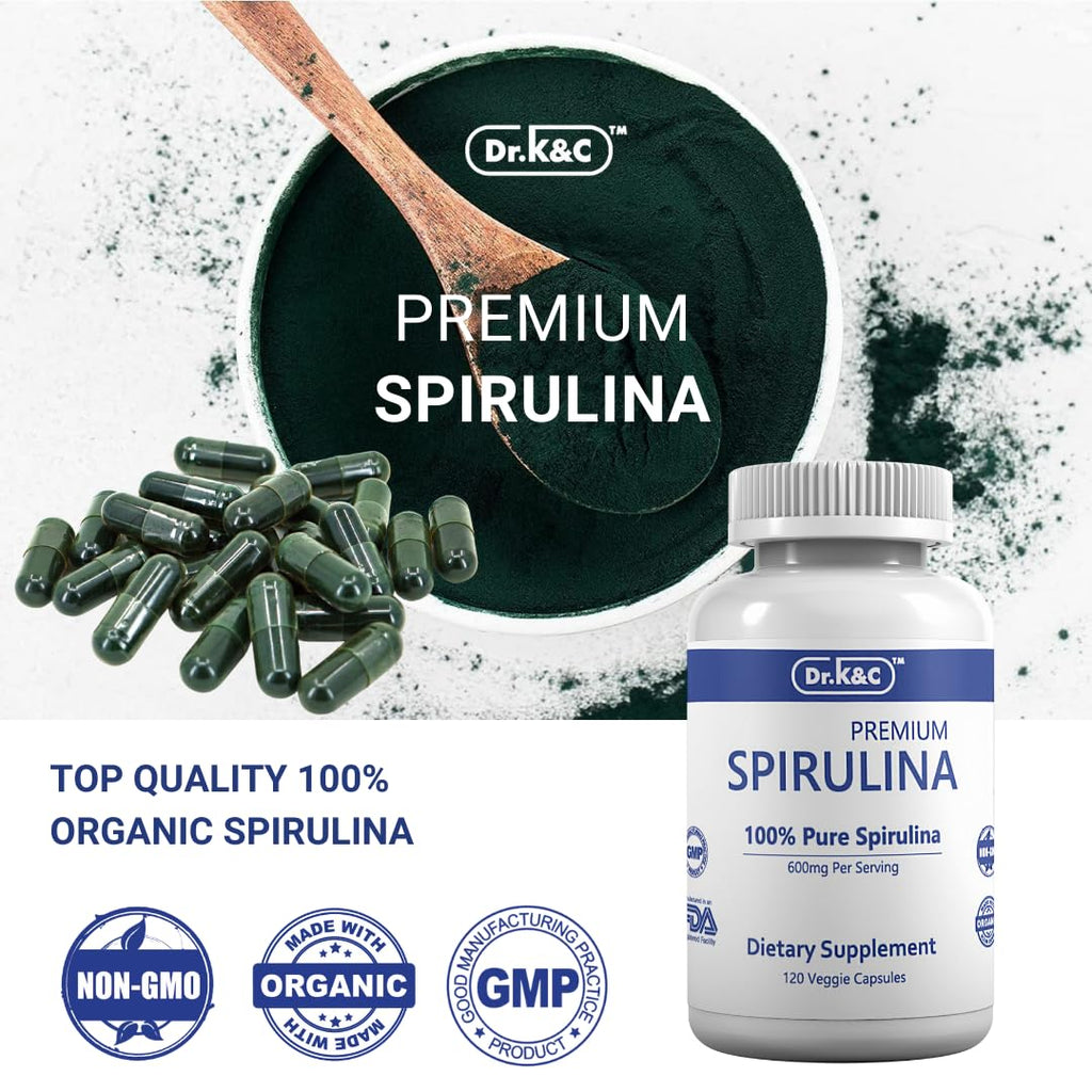 Dr.K&C spirulina for immune support